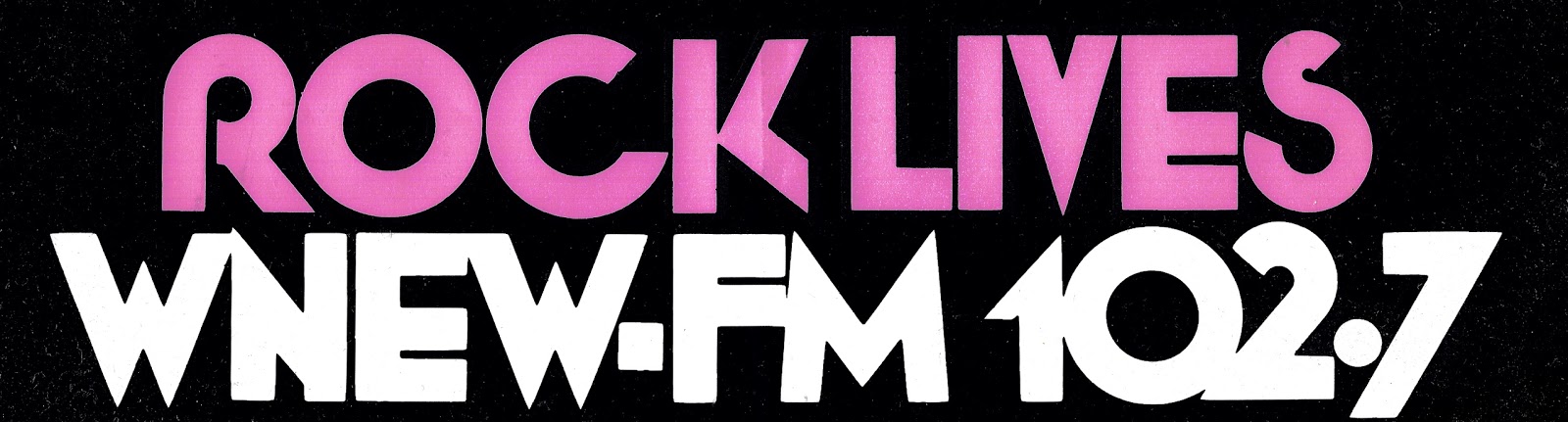 Radio Sticker of the Day: WNEW