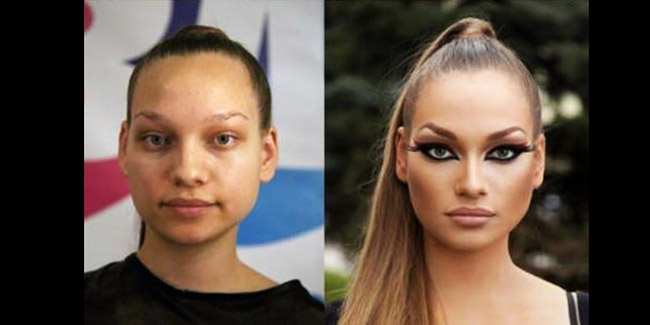 Top 9 Photos, how to turn a very ugly face become a very pretty simply ...