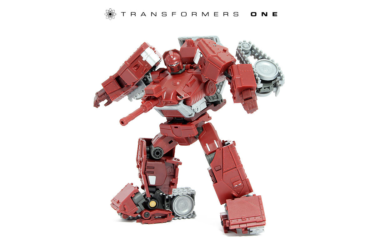 Transformers Square One: BadCube OTS-04 Wardog - Robot Mode Pictorial