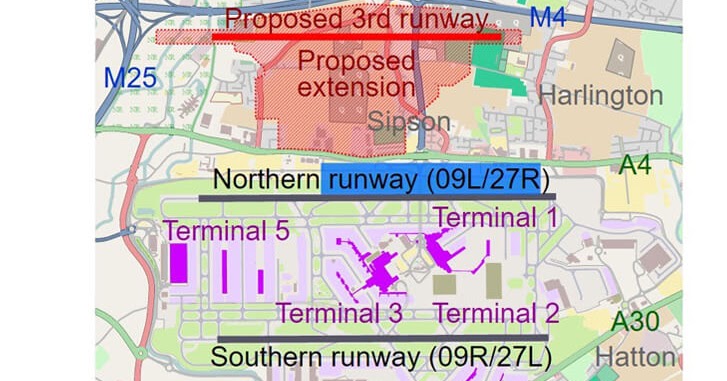 Parking 4 Heathrow Airport: Heathrow Expansion Plans- Third Runway and ...