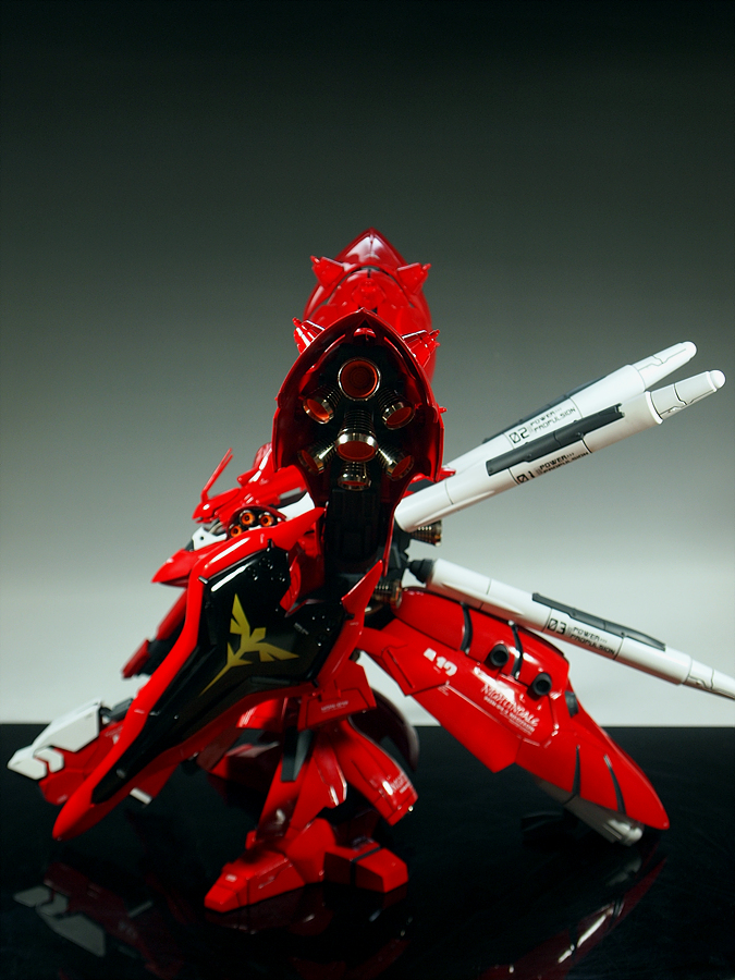 GUNDAM GUY: RC 1/100 Nightingale - Painted Build