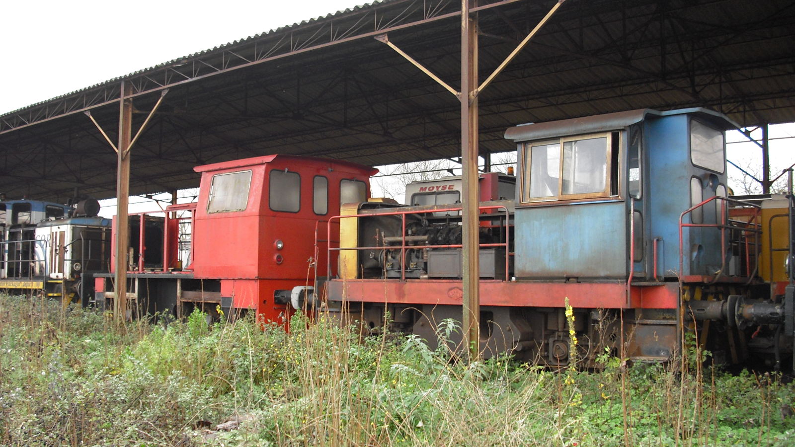 Le train d'olivier: Locotracteur Gaston Moyse BN société Patry
