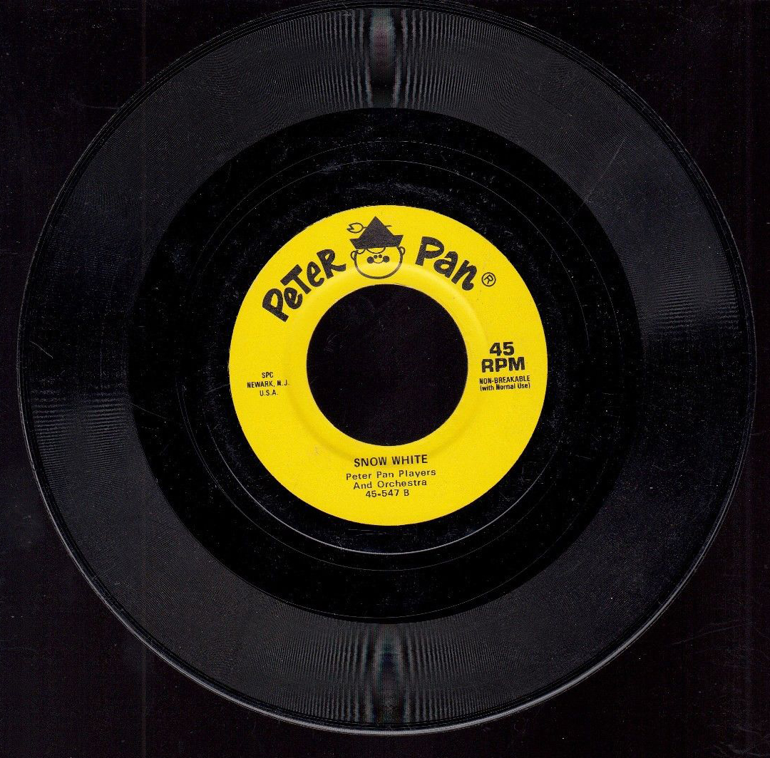 Filmic Light - Snow White Archive: Peter Pan Records - Snow White 78/45 rpm