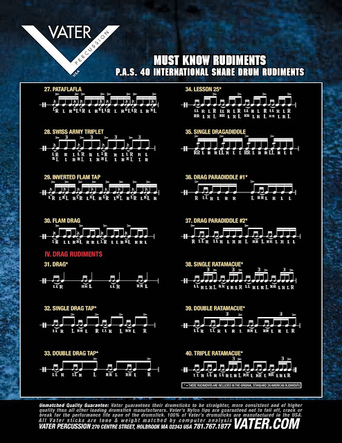 鼓手森 - Simply Drumming: 40 ESSENTIAL SNARE DRUM RUDIMENTS