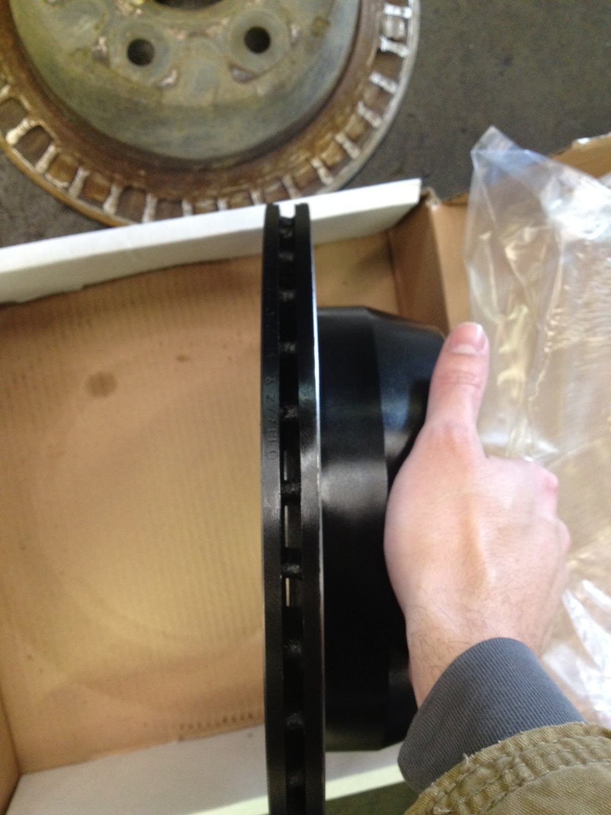 Bryant Automotive - NEWS AND INFO BLOG: Severely Damaged Rotor