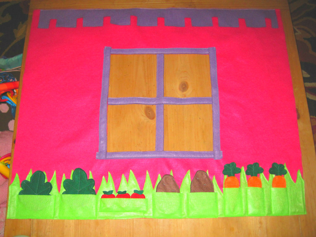 Card Table Felt Playhouse: Phase 2