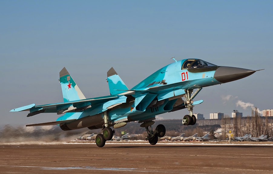 Blog de Aviones de Caza y Ataque: Sukhoi Su-32/34 Fullback