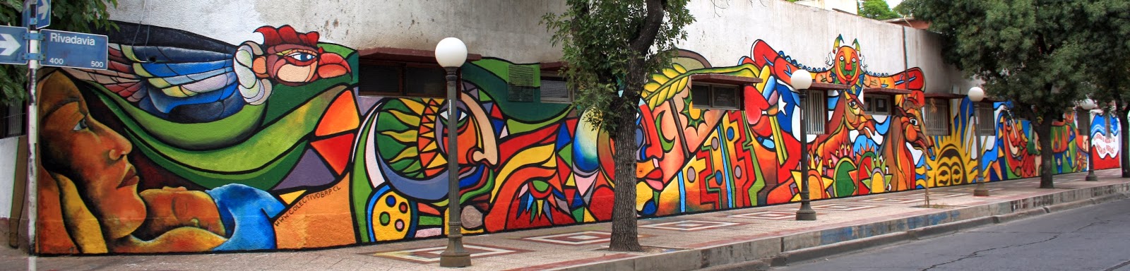 Murales del Cono Sur: Godoy Cruz : un epicentro del muralismo ...