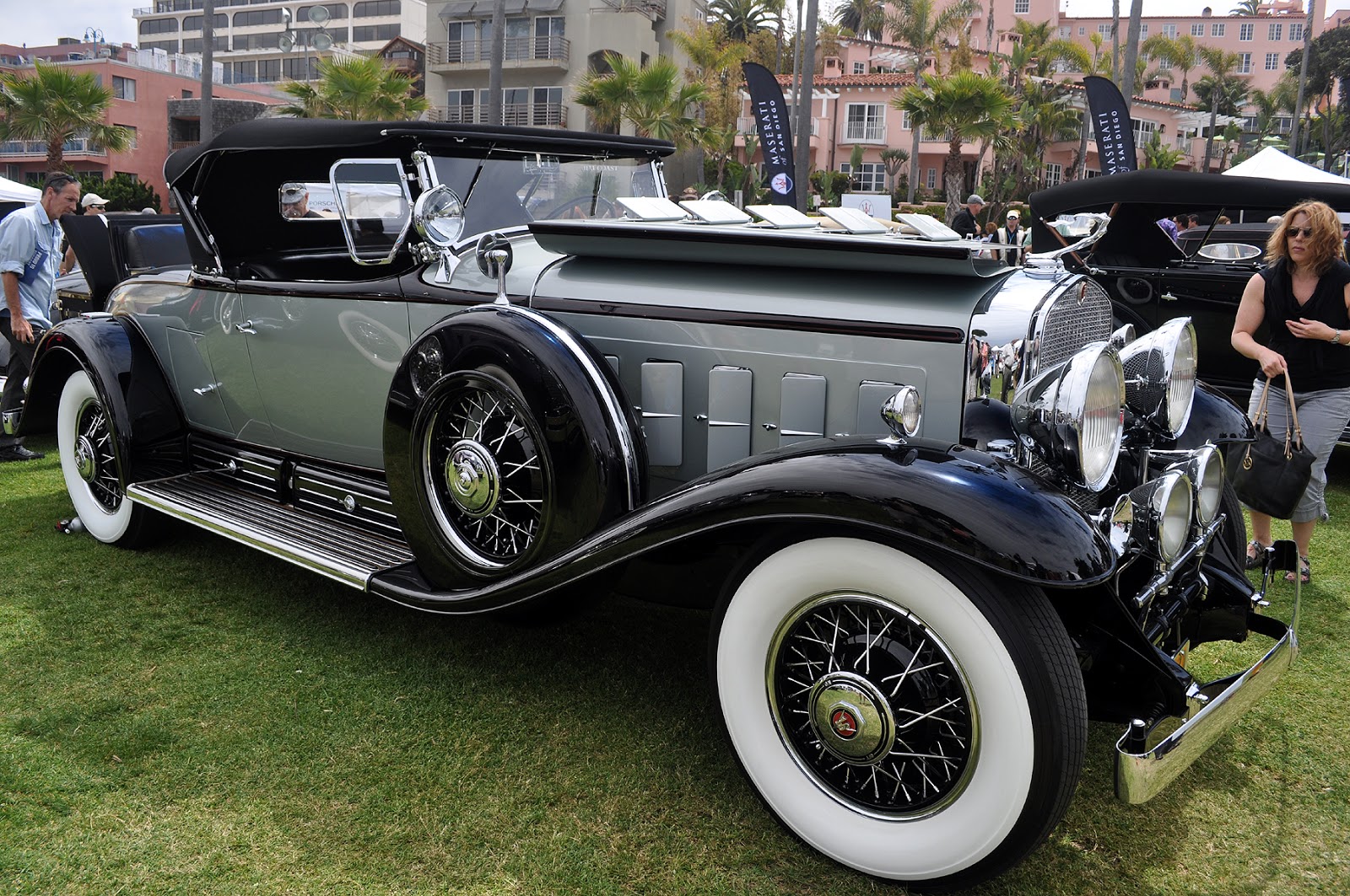 Just A Car Guy: the beautiful Cadillac V12 that was at the LaJolla ...