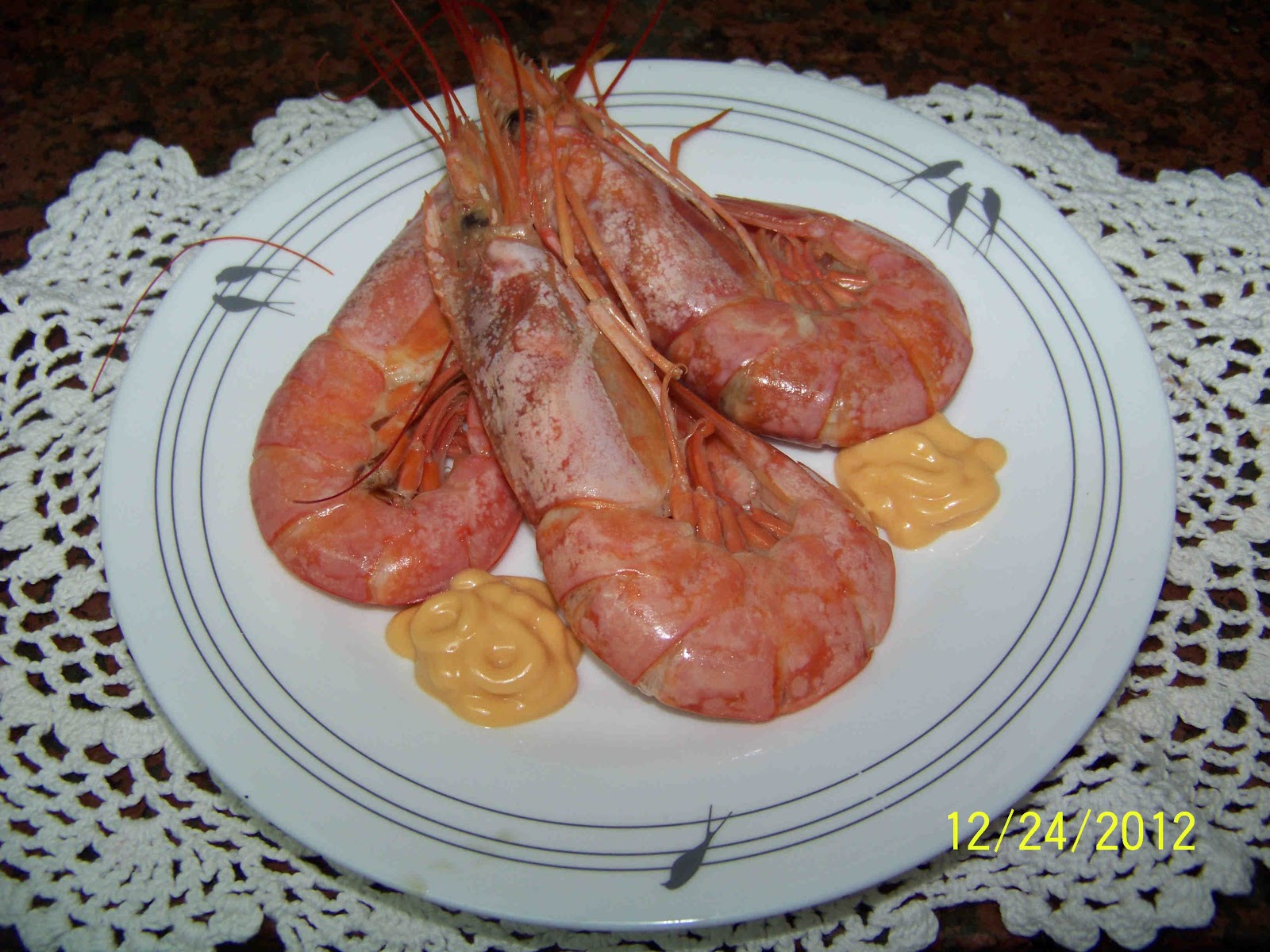 Culinaria y otras cosas: Gambón en salsa rosa