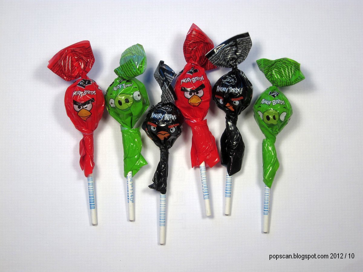 Popscan: Angry Birds lollipops