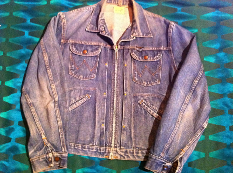 VINTAGE AMERICANA TOGGERY: Vintage 60's WRANGLER Sanforized Denim Jackets
