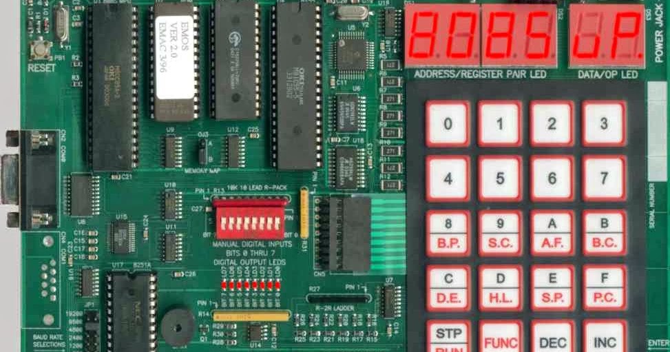 8085 Programming: 2's COMPLEMENT OF A 16-BIT NUMBER ~ Sumit Kar's Blog