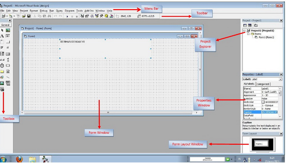 AISYAH: Membuat Input data dengan Visual Basic 6.0 dan Database Mysql