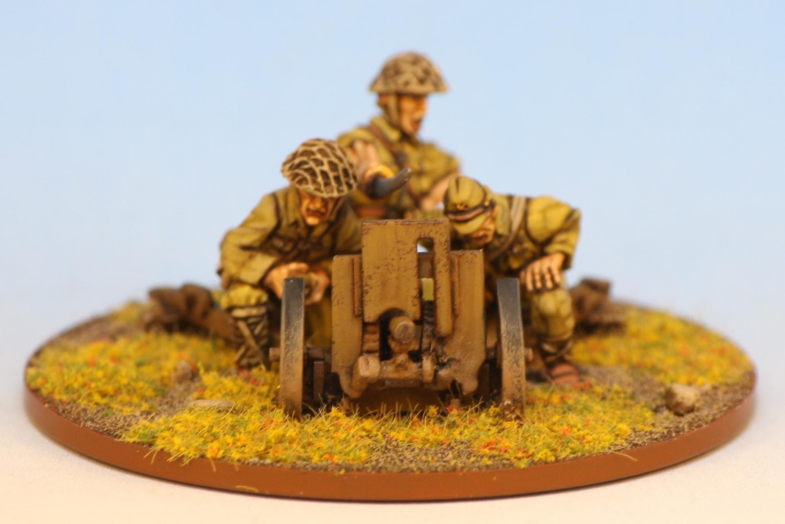 Einar Olafson Painting: Japanese Type 92 70mm infantry gun