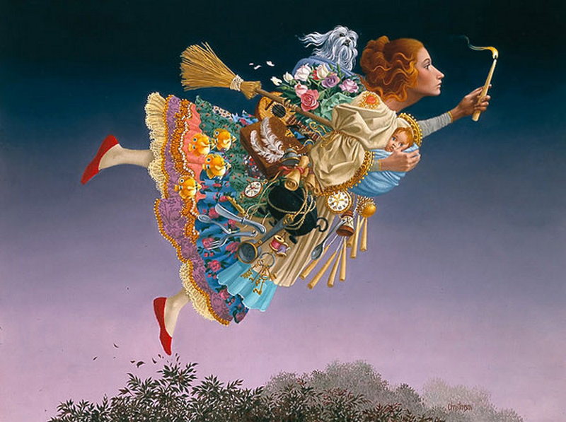 Il mondo di Mary Antony: Le illustrazioni di James C. Christensen