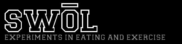 SWOL Experiments in Eating & Exercise: Deloading for the Mind, Body, & Soul