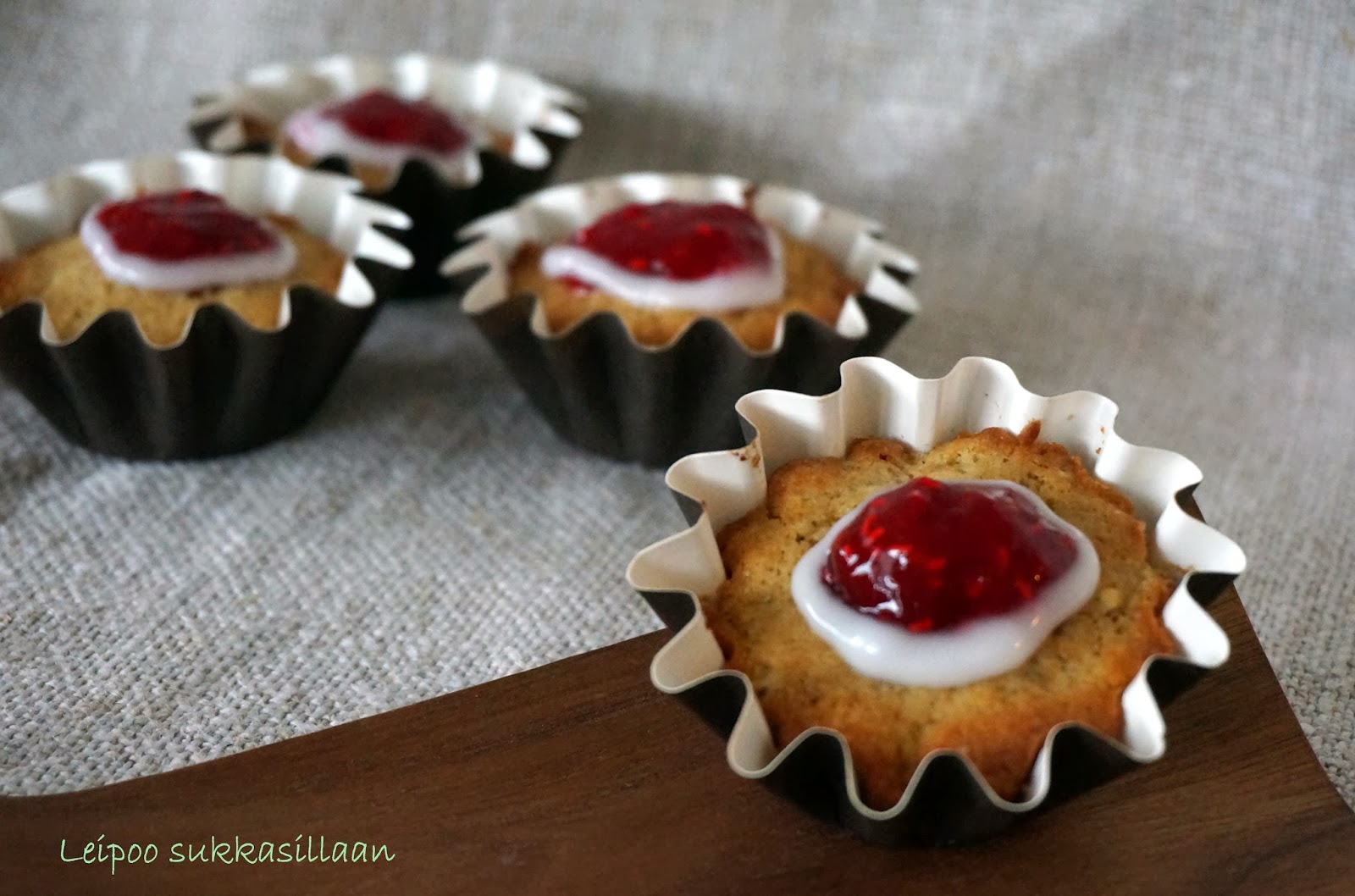 Leipoo sukkasillaan: Runebergin muffinssit