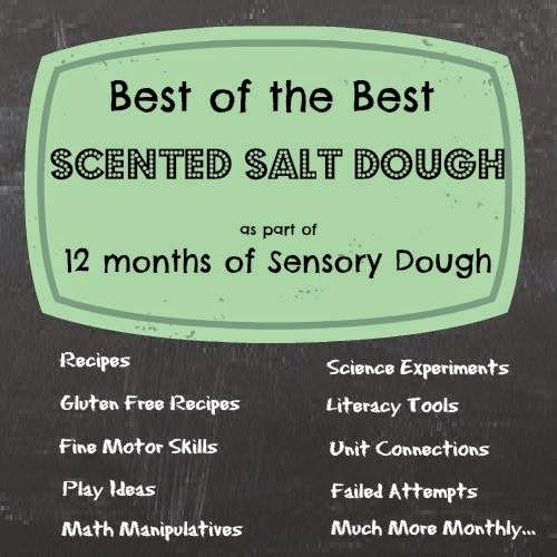 The Life of Jennifer Dawn: Peppermint Salt Dough: Sensory Dough Series