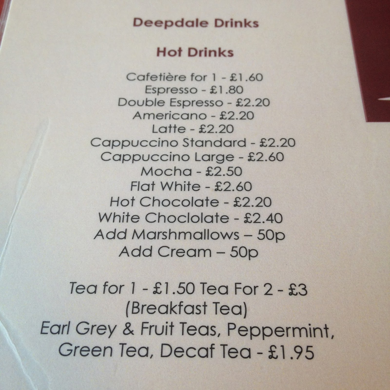 The Fry up Inspector: Deepdale Cafe - Burnham Deepdale