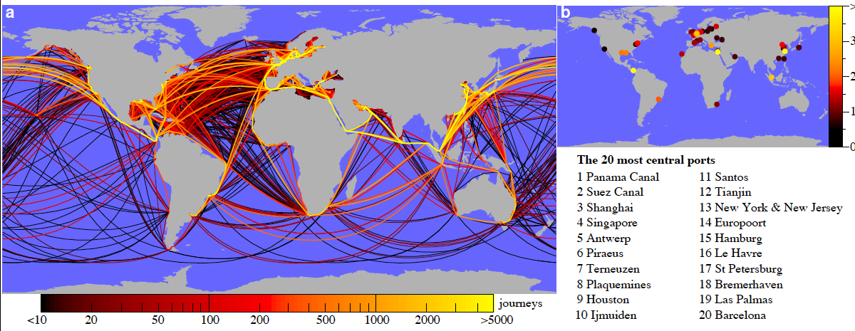 Maximizing Progress: Global Shipping Routes ~ Visualizing Traffic...