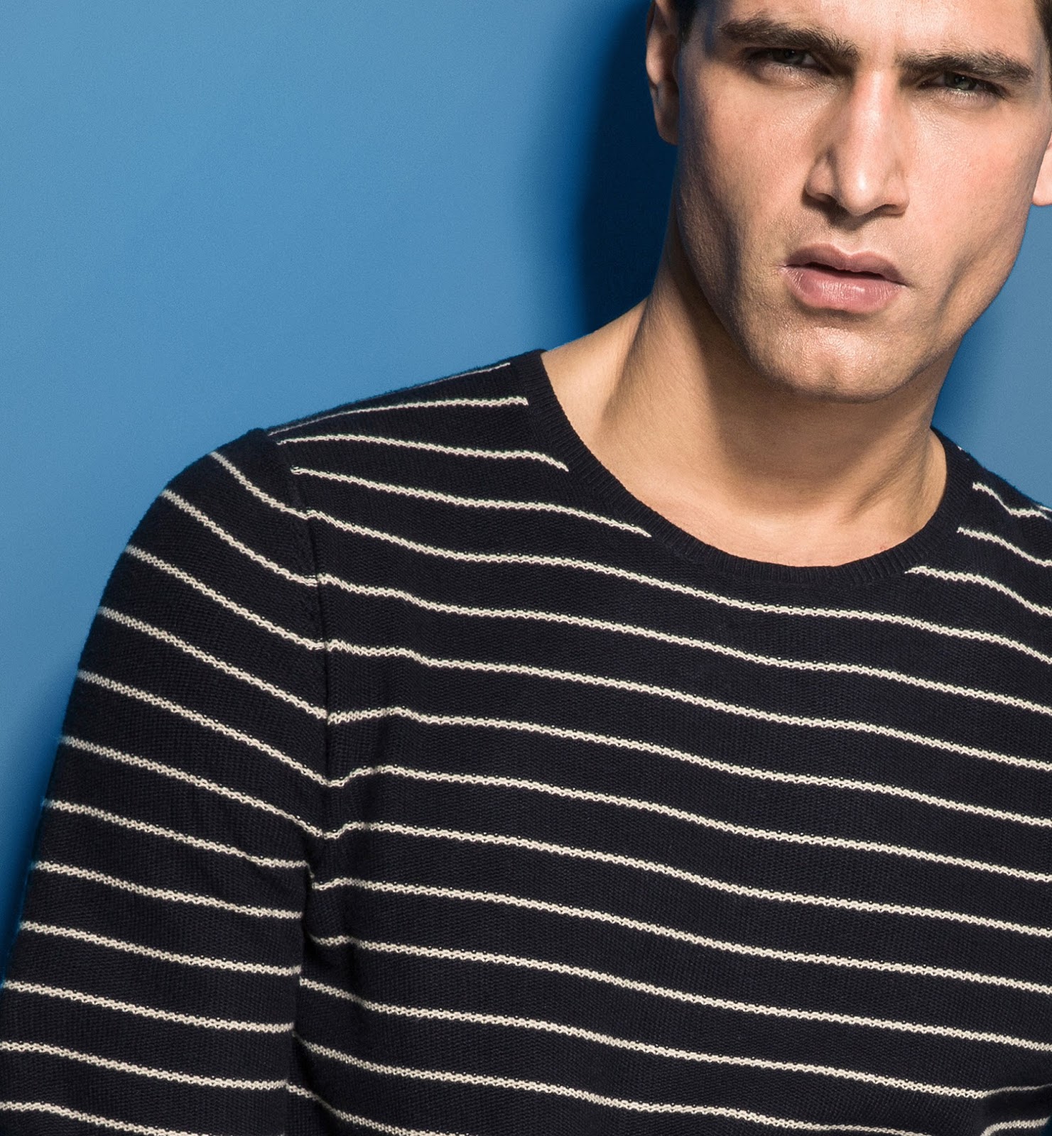 Pull marin Massimo Dutti