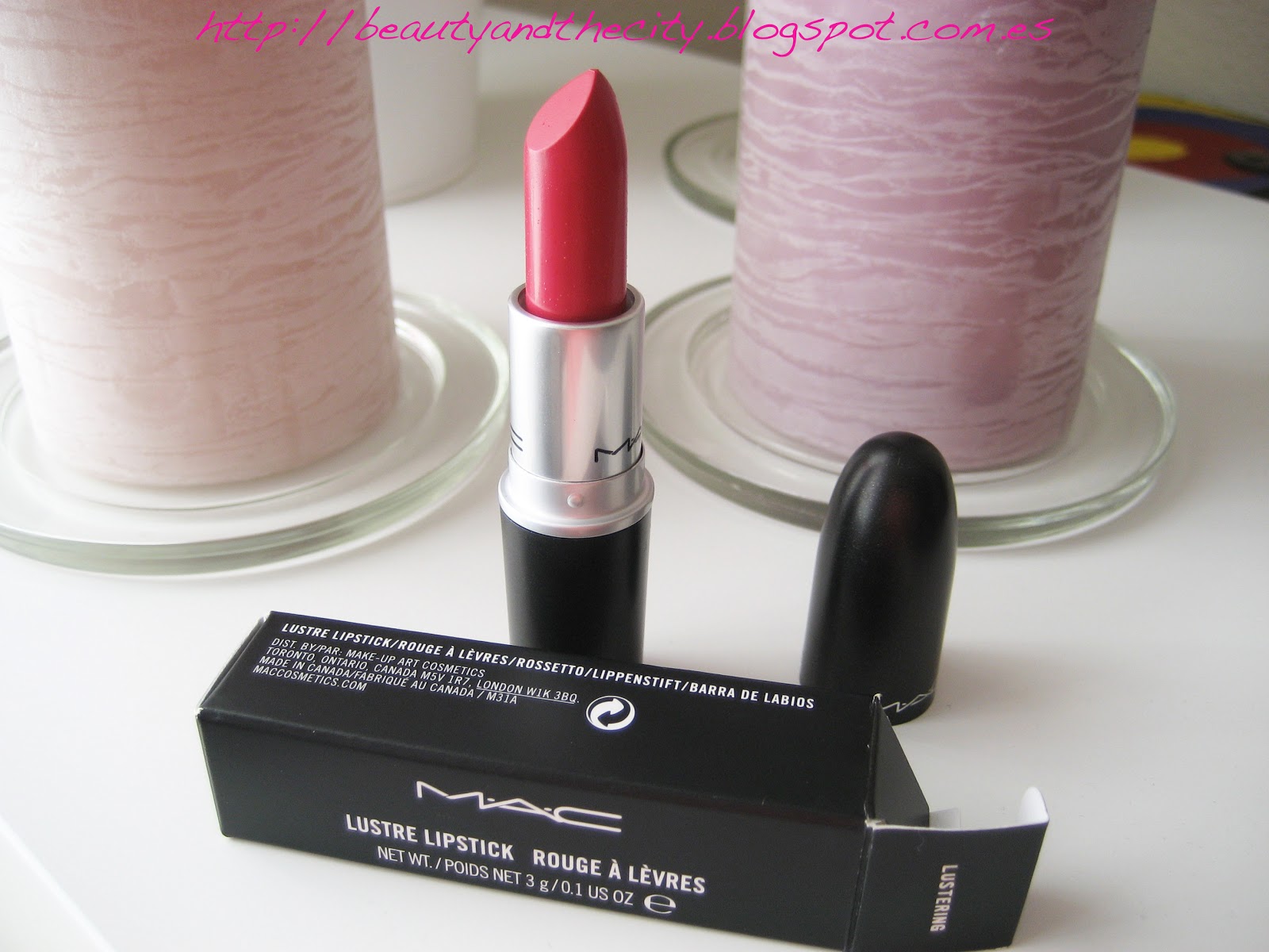 Beauty And The City: MAC Lustre Lipstick in Lustering