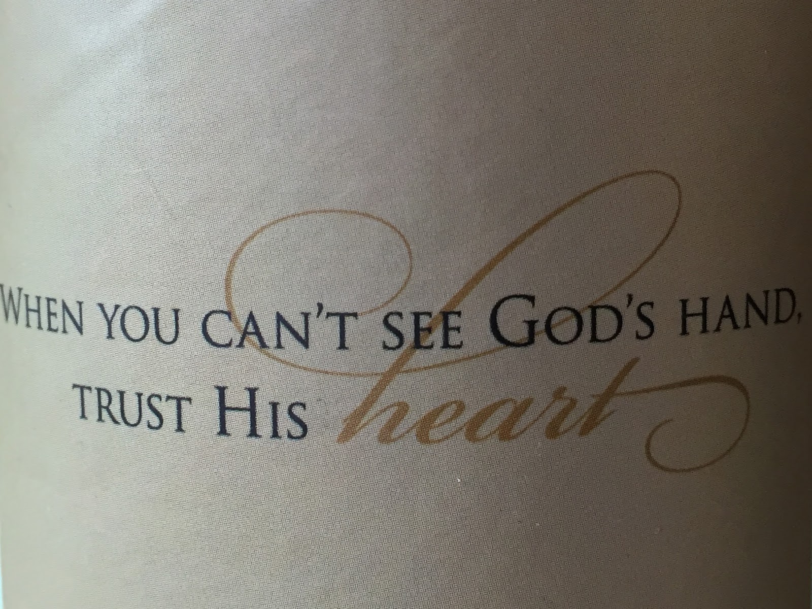 Gogo Sandra: When You Can't See God's Hand Trust His Heart