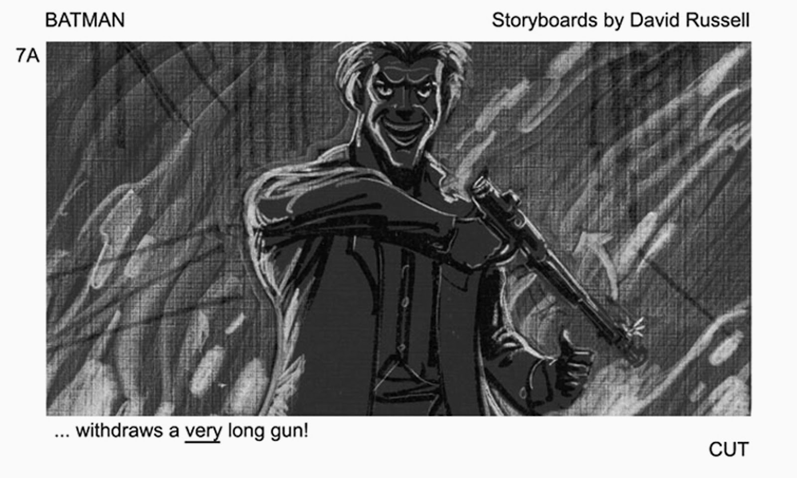 Batman 1989 Batwing Concept Art and Storyboards By David Russell « Film ...