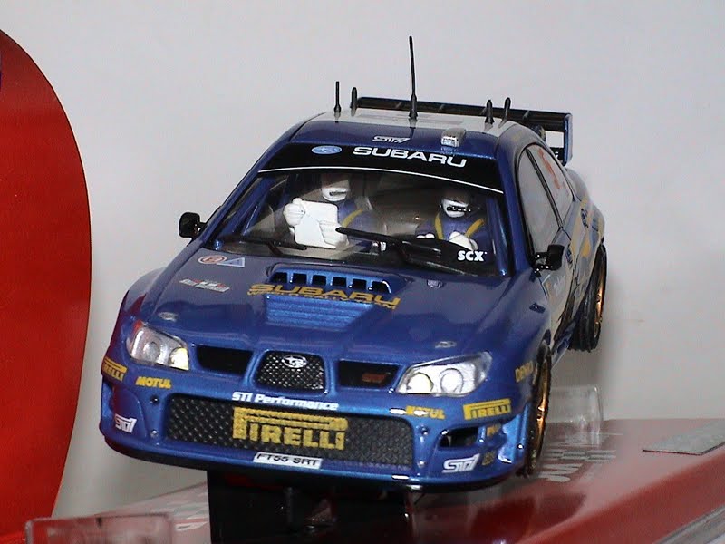 Slot - Outra Dimensão: Mais da SCX - Subaru Colin Mc'Rae