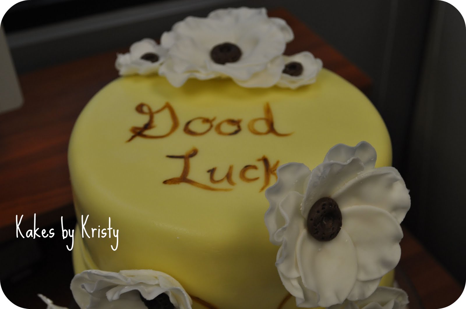 Kakes by Kristy: Good Luck Mary, We will miss you!