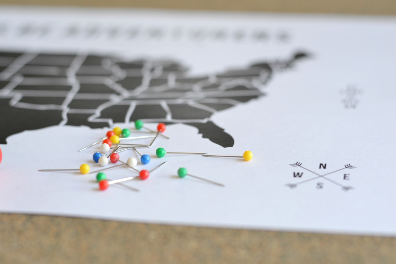 DIY adventure map. | what life brings