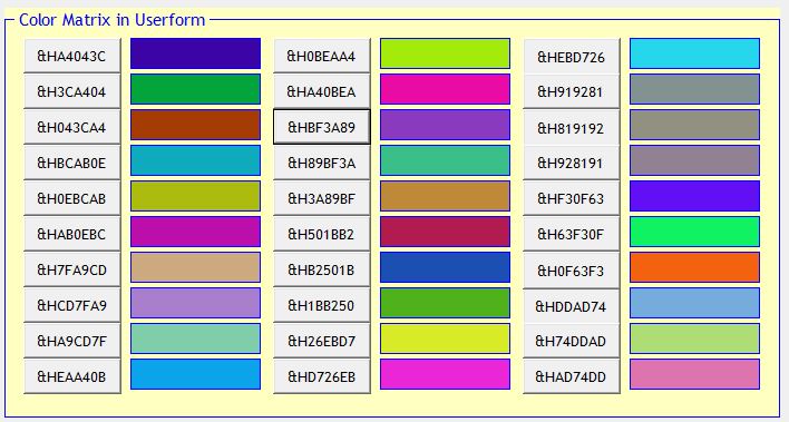 Komunitas Software: Back Color Userform