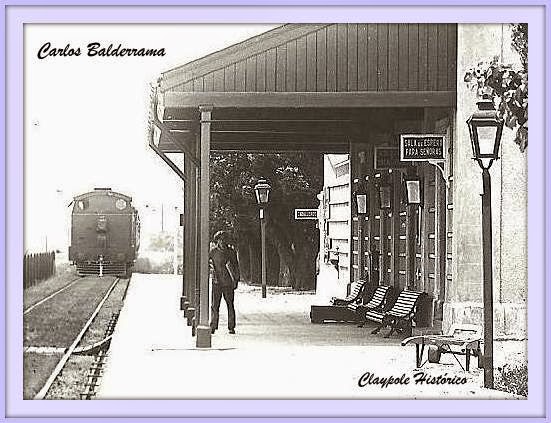 Claypole 1884; trazando su destino en las vias del ferrocarril..