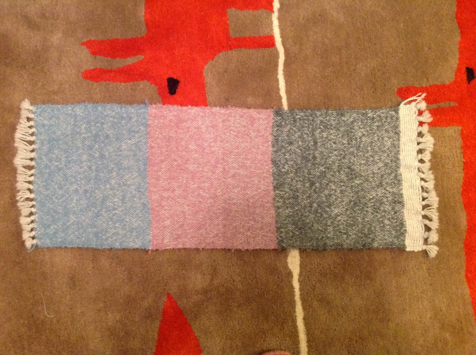 The Inquisitive Weaver: Weaving a bear!