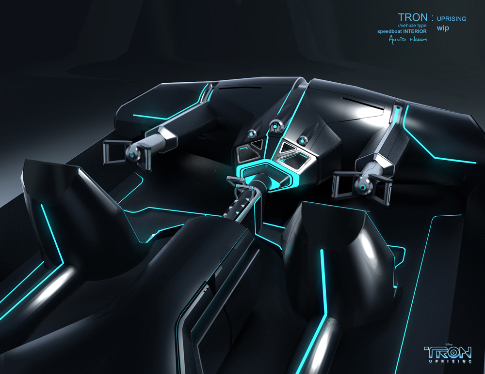 Art of Annis Naeem: Tron:Uprising concept art