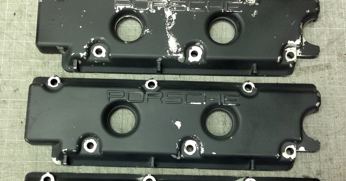 carchaeology: Porsche 6 Valve Covers - Before & After