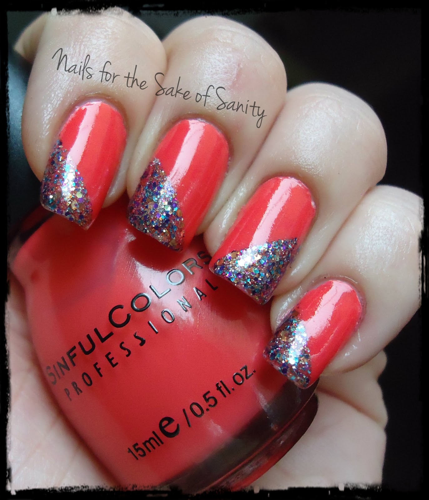Nails for the Sake of Sanity: Nail Challenge Collaborative: Neons #2