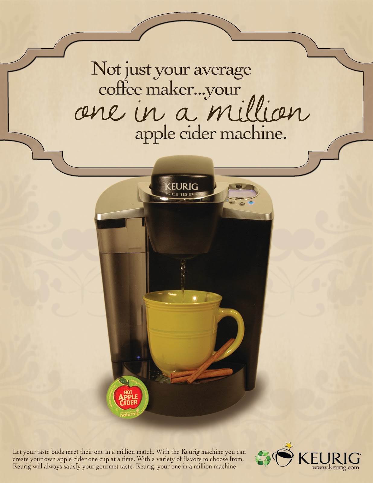 Joanna's Portfolio: Keurig Ad Campaign