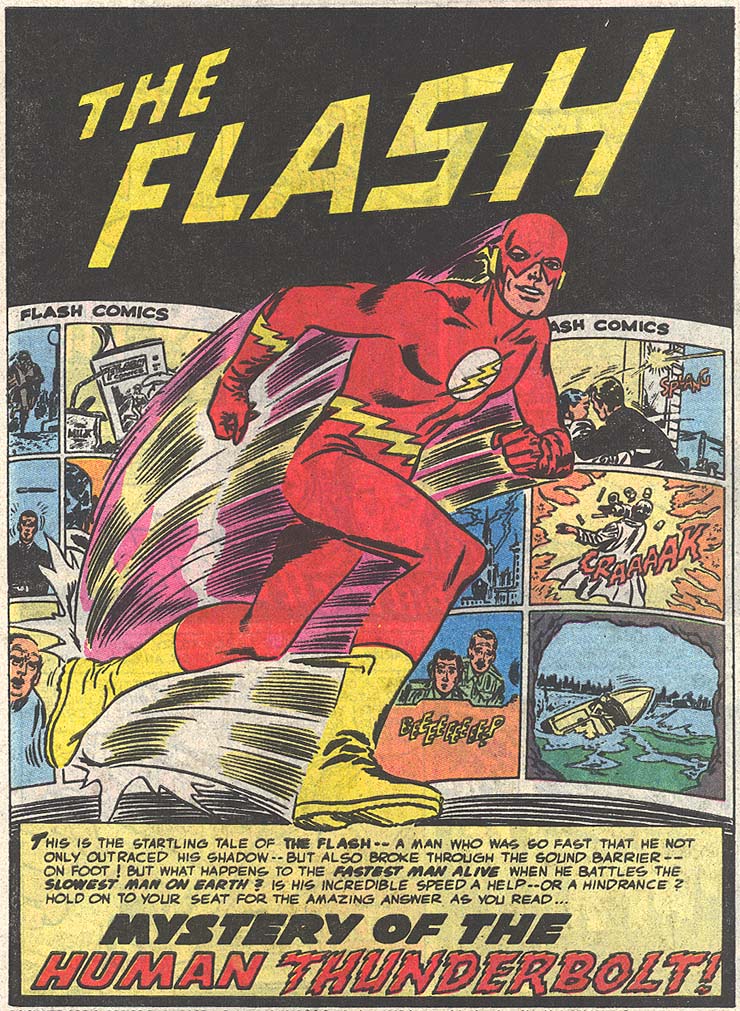 WBG+: The Origin & 1st Appearance of The Flash in Showcase #4: Mystery ...