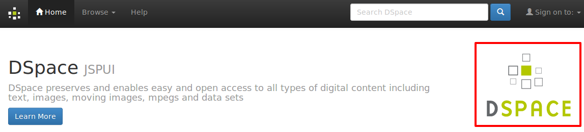 Dspace Geek: Change big logo on JSPUI interface