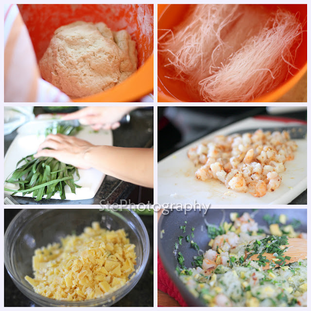 韭菜盒子 (Chive Boxes)