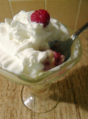 Seasonal Eating: Raspberry Mini Trifle Parfait