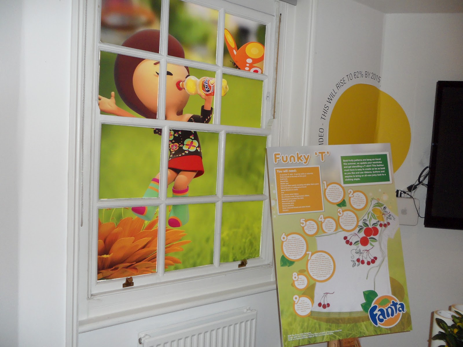 Me and my shadow: A Fanta - tastic evening with Linda Barker