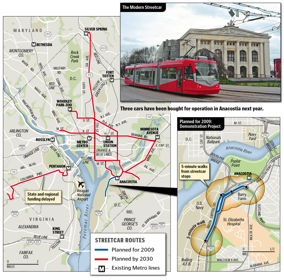 Rebuilding Place in the Urban Space: DC and streetcars #3: More ...