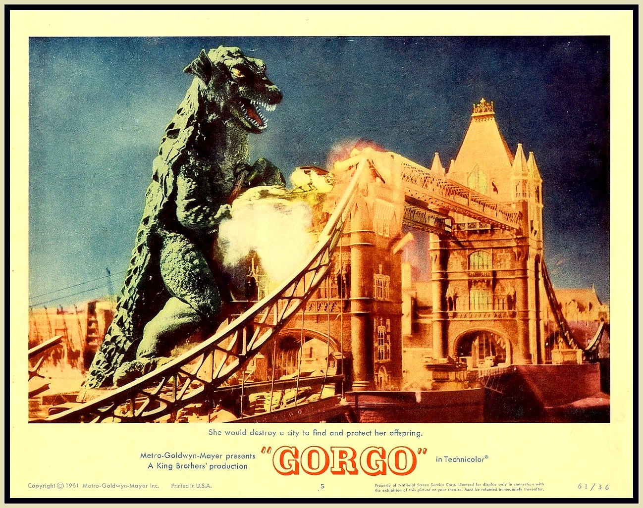 The Black Box Club: GORGO: NOT YOUR USUAL CATCH OF THE DAY! MONSTER ...