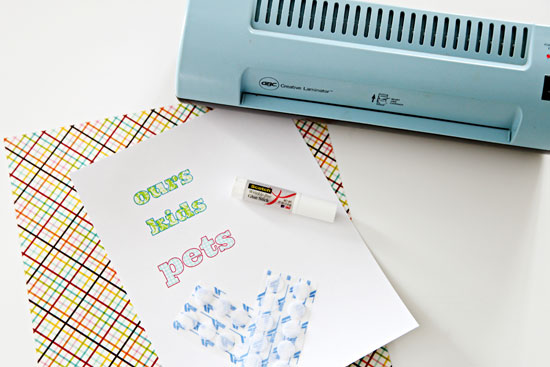 IHeart Organizing: Labeling 101: Print & Laminate