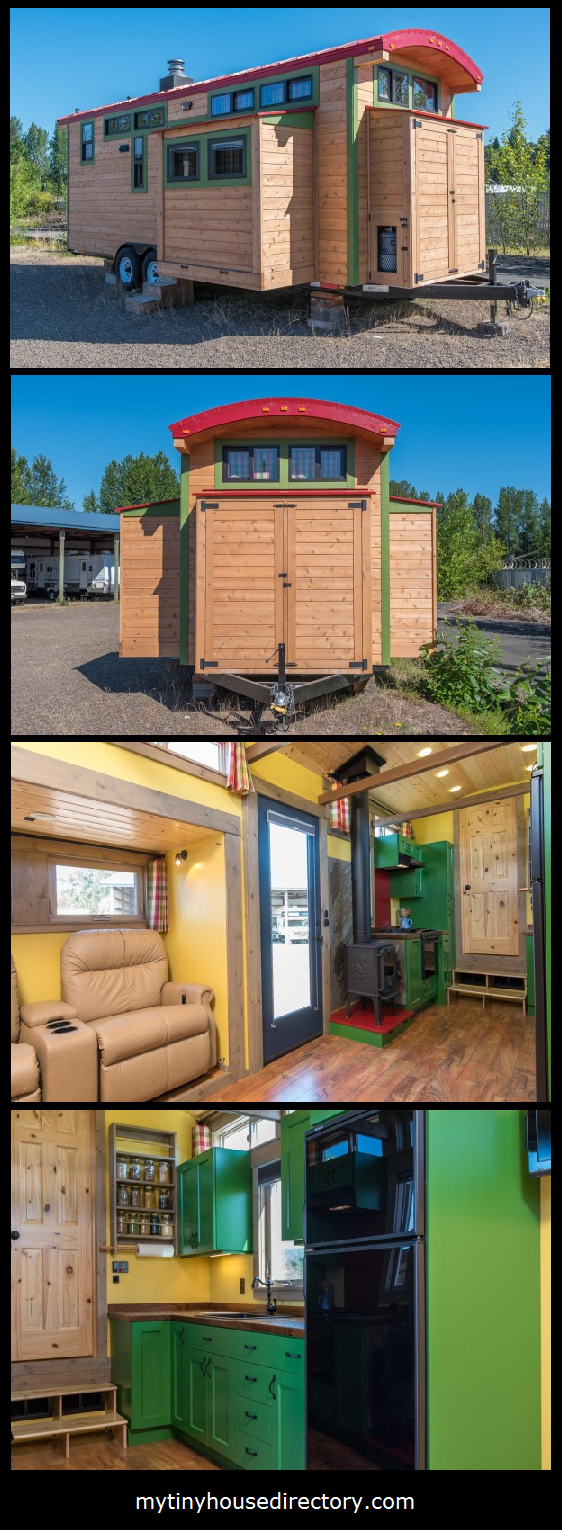 mytinyhousedirectory: Tiny Home with Slide Outs