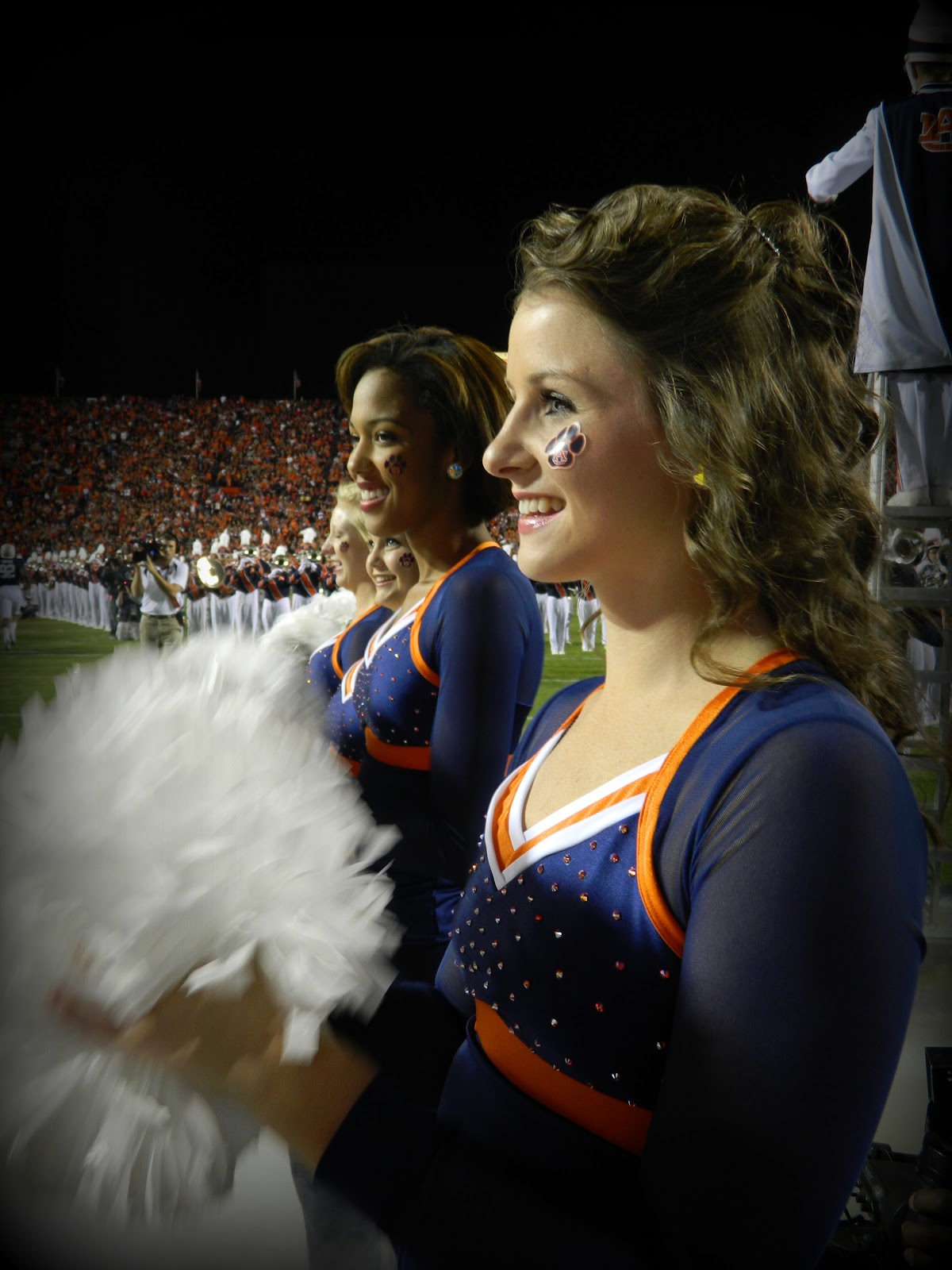 Tiger Paws Dance Team: Auburn v Georgia