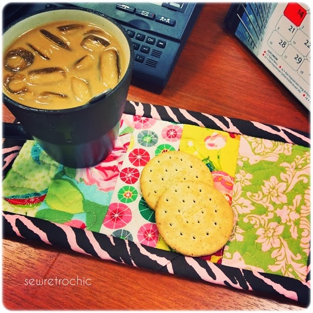 Sew Retro Chic!: I Love Making Mug Rugs